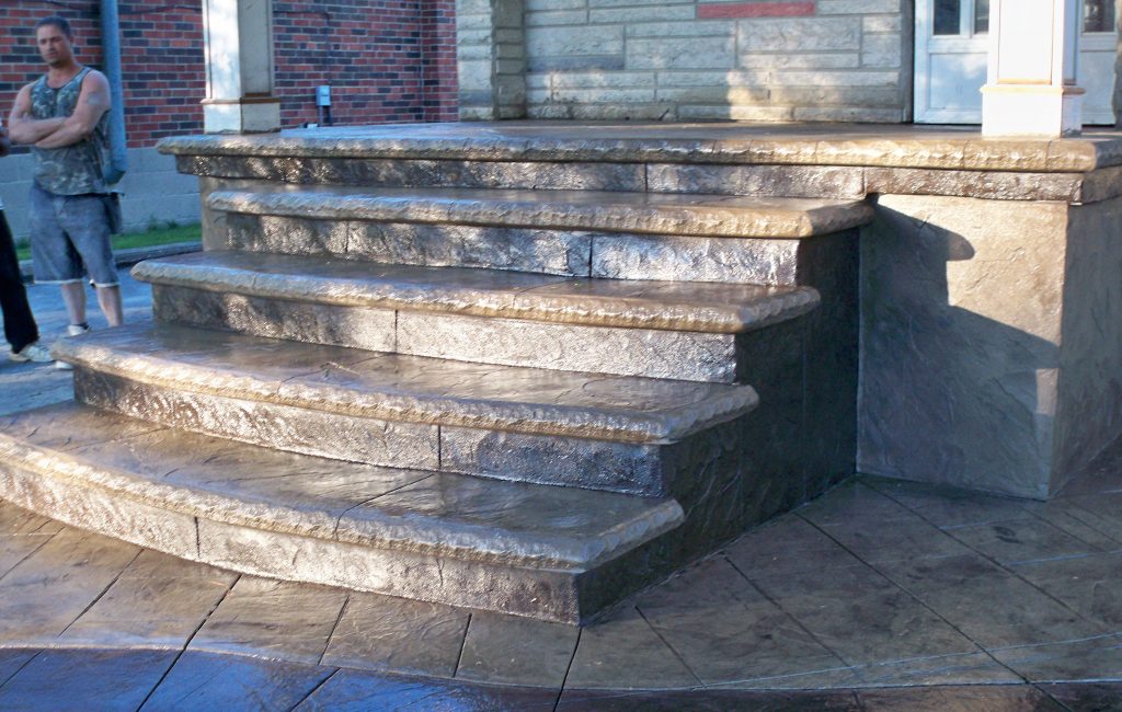 Steps & Front Walkways – Oasis Stamped Concrete