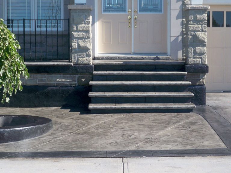 Steps & Front Walkways – Oasis Stamped Concrete