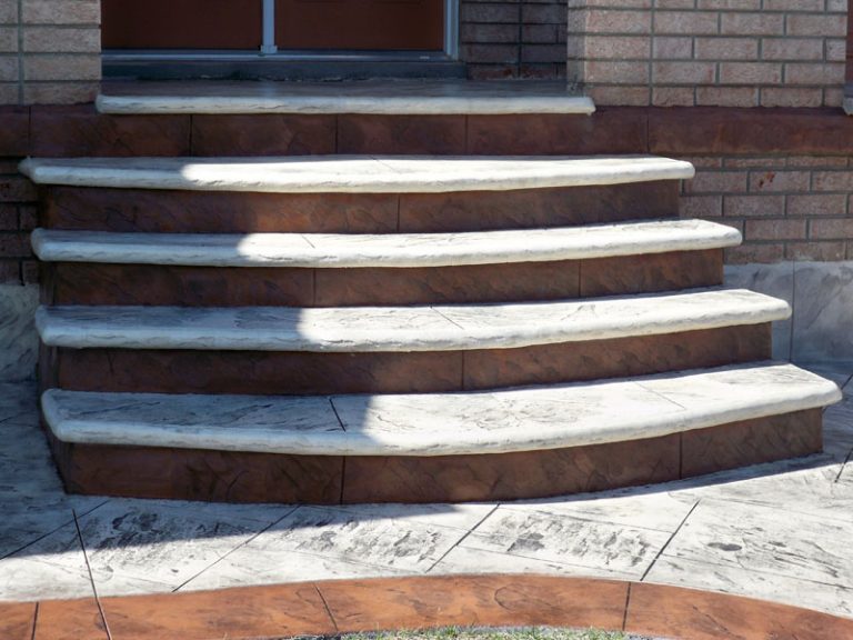 Steps & Front Walkways – Oasis Stamped Concrete