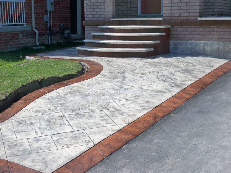 Steps & Front Walkways – Oasis Stamped Concrete