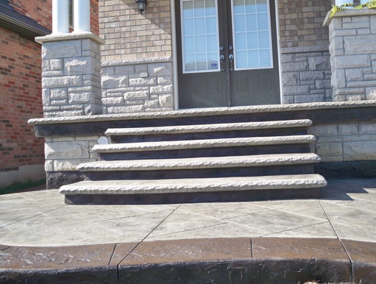 Steps & Front Walkways – Oasis Stamped Concrete